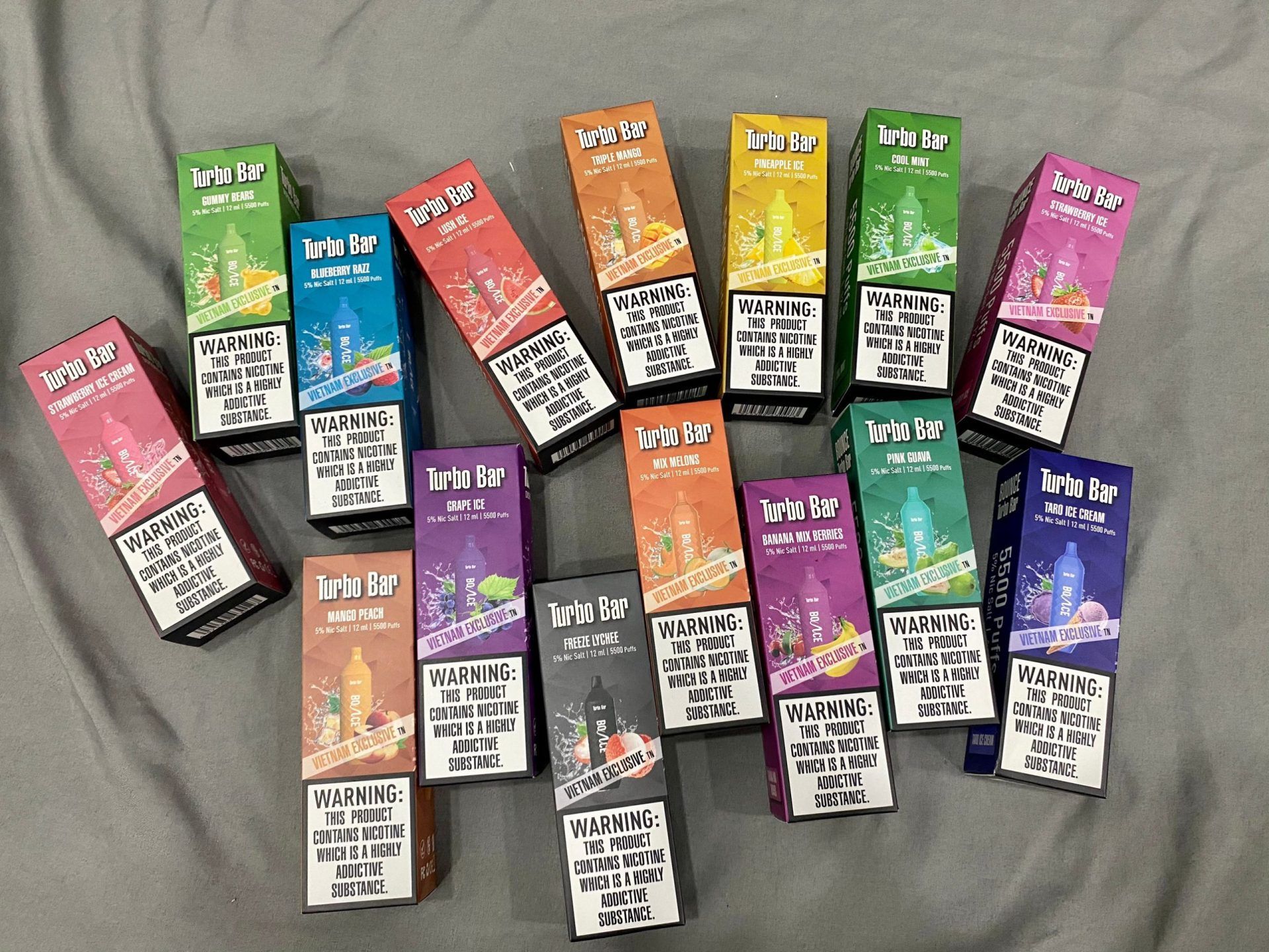 Bounce Turbo Bar Pod - Pod 1 Lần 5500 hơi | Shin Vape Cần Thơ